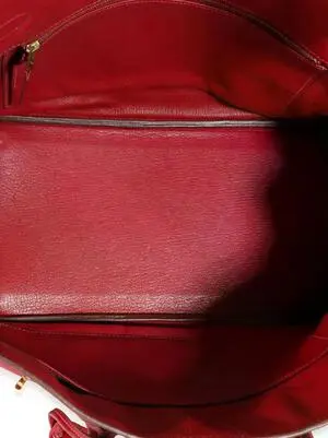 Hermès 2005 Birkin 35 Handbag - Red