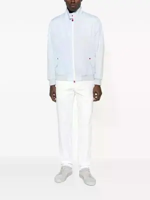 Kiton Buttoned Trousers - White