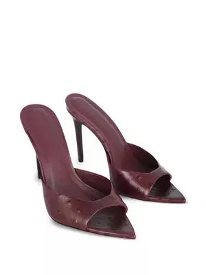 BLACK SUEDE STUDIO Brea Point-toe Sandals