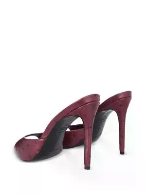 BLACK SUEDE STUDIO Brea Point-toe Sandals