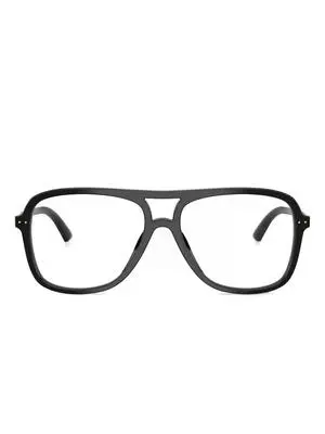 JIMMY CHOO Aviator Frame Glasses - Black