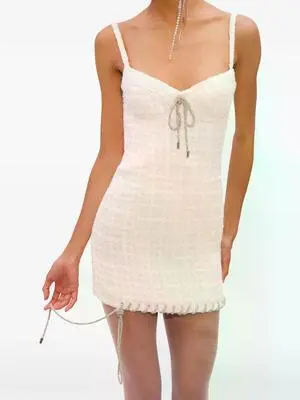 AREA Sleeveless Mini Dress