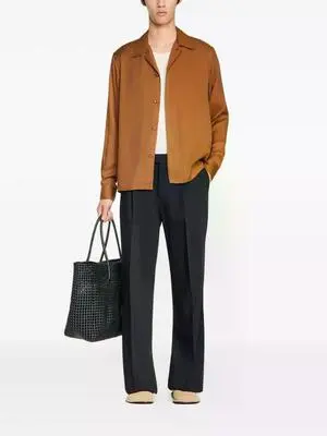 Sandro Flowy Shirt - Brown