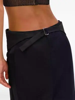 AREA Column Maxi Skirt