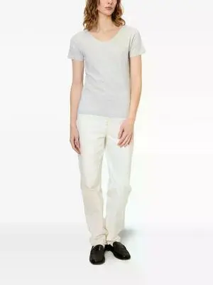American Vintage Gamipy V-neck T-shirt - Grey