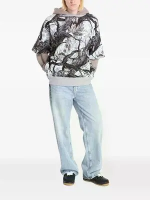 A BATHING APE Tree Edge Camo Layered Hoodie