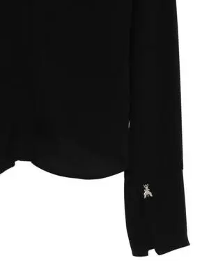 Patrizia Pepe Long-sleeve Detail-cuff Top