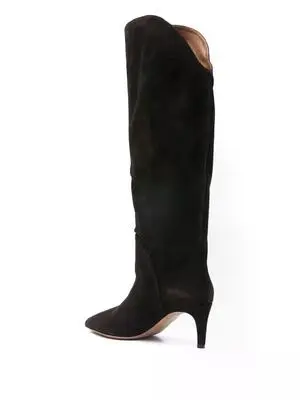 Paris Texas Pointed Calf Suede Boots