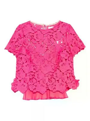Oscar De La Renta Short Sleeve Tops