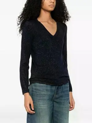 GRAN SASSO V-neck Long Sleeve Sweater