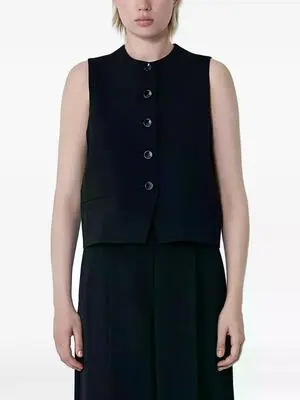 Max Mara Buttoned Waistcoat