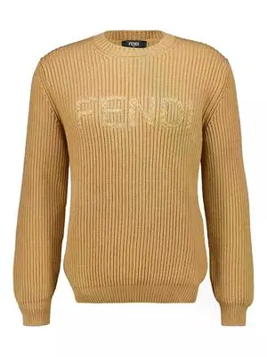 Fendi Logo-embroidered Sweater