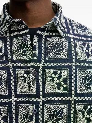 Desigual Leaf Patterned Shirt