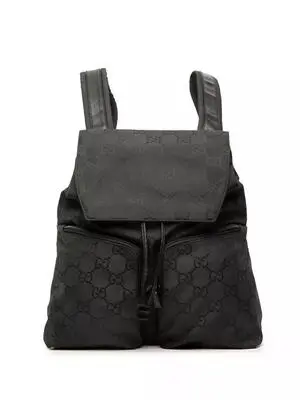 Gucci Gg Nylon Backpack