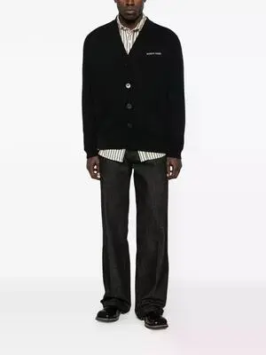 MARINE SERRE V-neck Button-front Cardigan