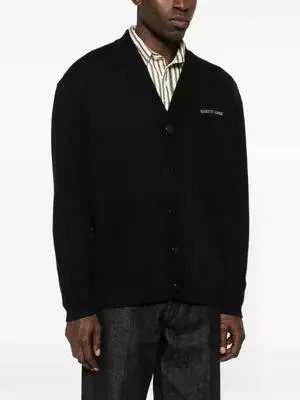 MARINE SERRE V-neck Button-front Cardigan