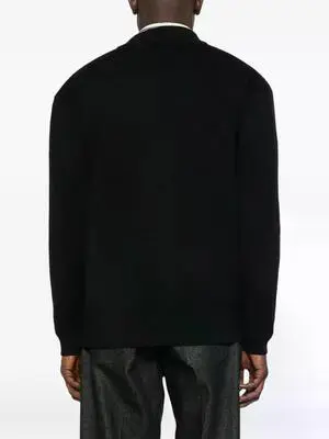 MARINE SERRE V-neck Button-front Cardigan