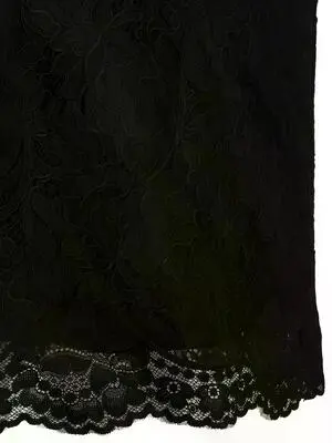 Dolce & Gabbana Long-sleeve Lace Midi Dress - Black