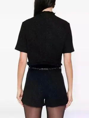 Maje Embellished Jacket - Black