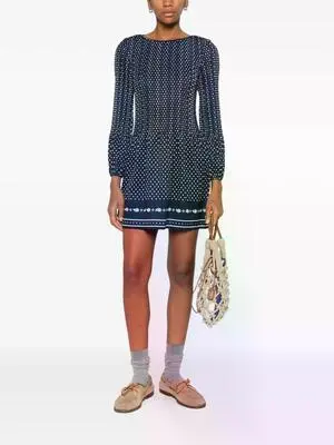 Maje Polka Dot Mini Dress