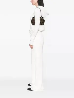 Fendi Zucca Canvas Bento Box Shoulder Bag