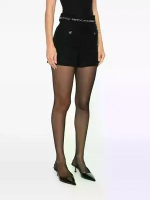 Maje Chain-belted Short Shorts