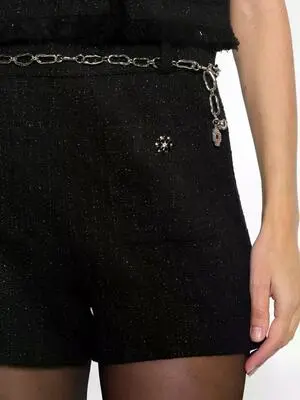 Maje Chain-belted Short Shorts