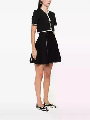 Maje Scalloped-trim Jacket