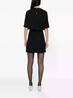 Maje Buttoned Mini Dress