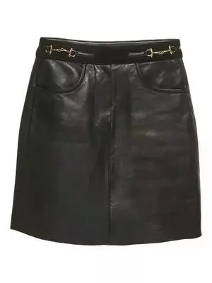 Maje Leather Skirts