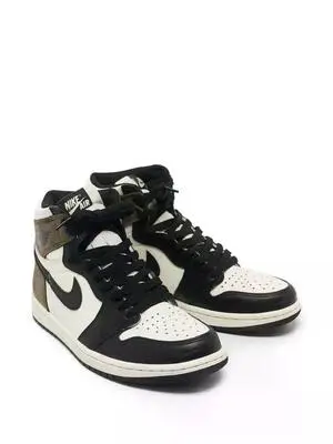 JORDAN Air 1 High Og Leather Sneakers - White
