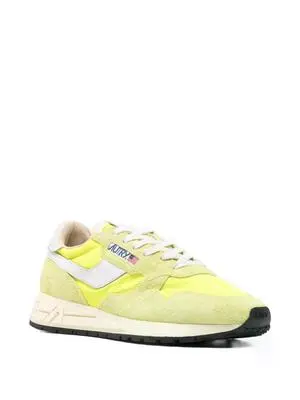 AUTRY Logo-patch Sneakers - Yellow