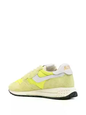 AUTRY Logo-patch Sneakers - Yellow