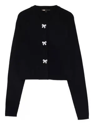 Maje Bow-detailed Cardigan
