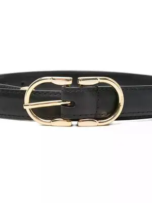 Maje Buckle Leather Belt