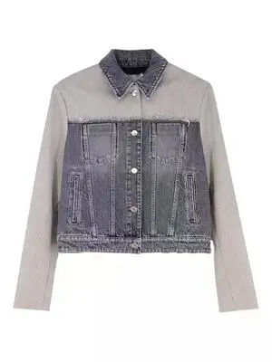 Stella McCartney Frayed Panelled Jacket