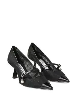 JIMMY CHOO 65mm Aren Mesh Pumps