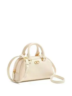 Valentino Garavani Vlogo Signature Grained Leather Tote Bag