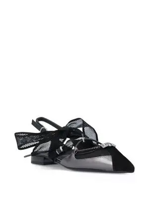 Pinko Bow Pointed Pumps