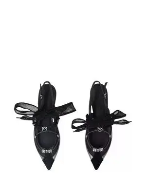 Pinko Bow Pointed Pumps