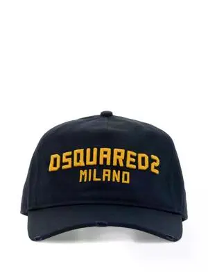 Dsquared2 Logo-embroidered Baseball Cap - Blue