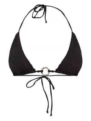 Bond Eye Ingrid Ring Bikini Top - Black