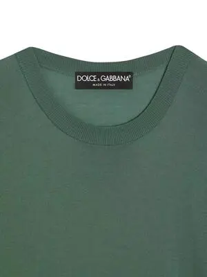 Dolce & Gabbana Crew-neck Long-sleeve Sweater - Green
