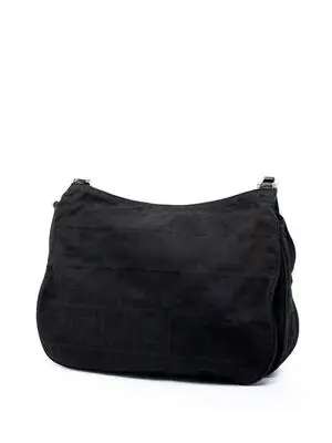 Fendi 2000-2010 Zucca Canvas Shoulder Bag