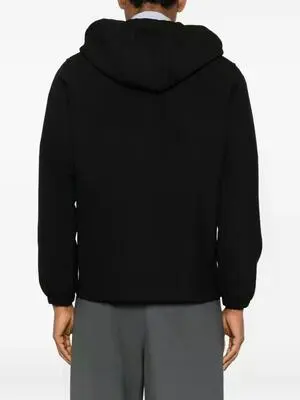 Sandro Zip-fastening Hoodie - Black