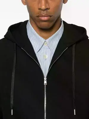 Sandro Zip-fastening Hoodie - Black