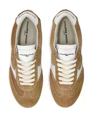 Philippe Model Low Top Panel Trainer - Brown