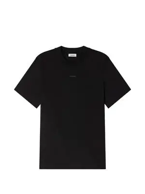 Sandro Cotton T-shirt - Black