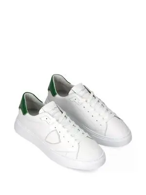 Philippe Model Temple Low Leather Trainers