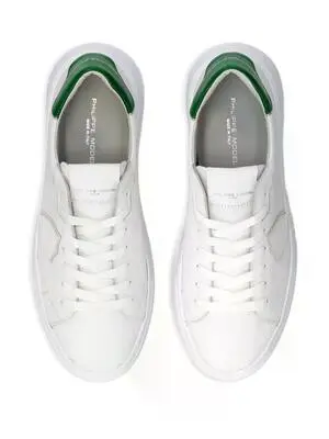 Philippe Model Temple Low Leather Trainers